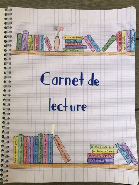 Idée carnet de lecture en 2022 Carnet de lectures Carnet de lecture