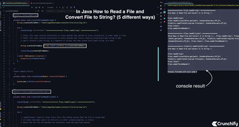 In Java How To Read A File And Convert File To String 5 Different