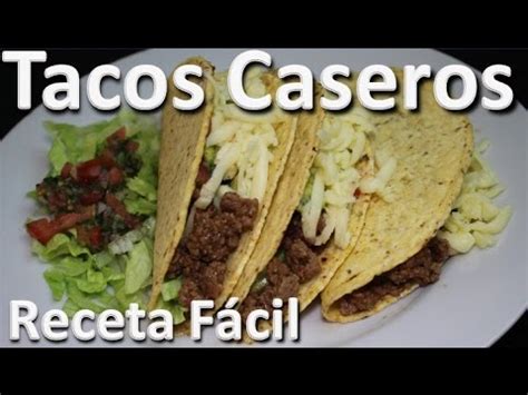 Como Hacer Tacos Caseros De Carne Tacos Mexicanos Receta Colombiana