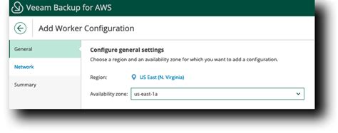 Veeam Worker Configuration Veeam Backup On Aws Workshop