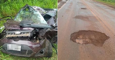 G1 Motorista Morre Em Acidente Ao Tentar Desviar De Buraco Na BR 070