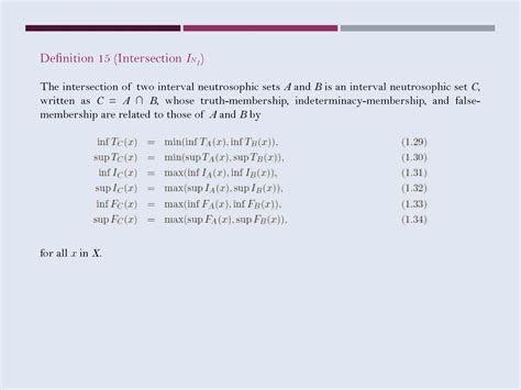 interval neutrosophic sets and logic ppt download