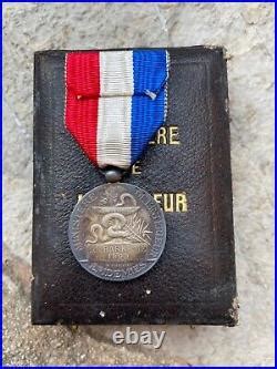 332r MEDAILLE MINISTERE DE LINTERIEUR EPIDEMIE Médailles décorations