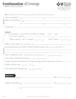 Fillable Online Bcbs Enrollment Form 40 127 Fax Email Print PdfFiller