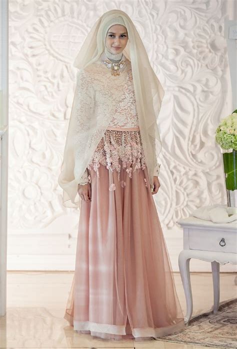 20 Model Baju Pengantin Muslimah Modern Terbaru Mesin Jahit
