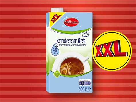 Milbona Kondensmilch XXL 500 G Von Lidl Ansehen