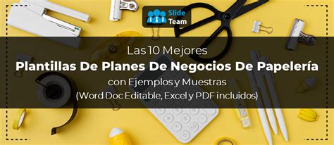 Las Mejores Plantillas De Planes De Negocios De Papeler A Con