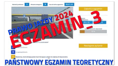 Cały egzamin na prawo jazdy 2024 część 3 2024 kategoria B YouTube