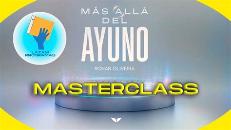 Ronan Oliveira MINDVALLEYMAS ALLA DEL AYUNO MASTERCLASS Ve A OTRO