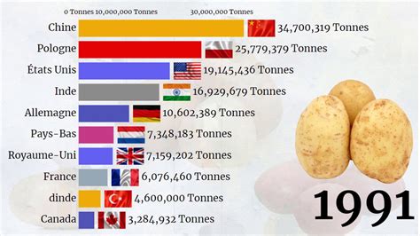 Top 10 Des Plus Grands Pays Producteurs De Pommes De Terre Au Monde