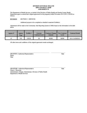 Fillable Online Dhs Wisconsin DPH CONTRACT 24189 Dhs Wisconsin Fax