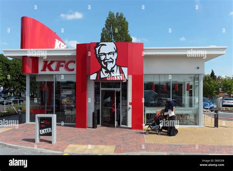 Kfc Fast Food Restaurant Birmingham Stock Photo Alamy