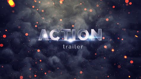 Action Stunning Trailer Titles Template For After Effects Free