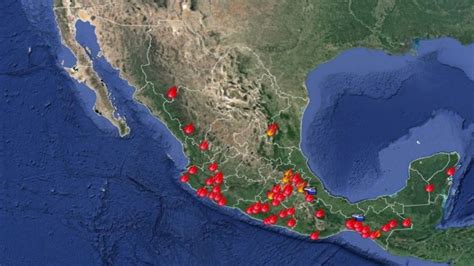Gobierno Federal Reporta Incendios Forestales Activos Por Altas