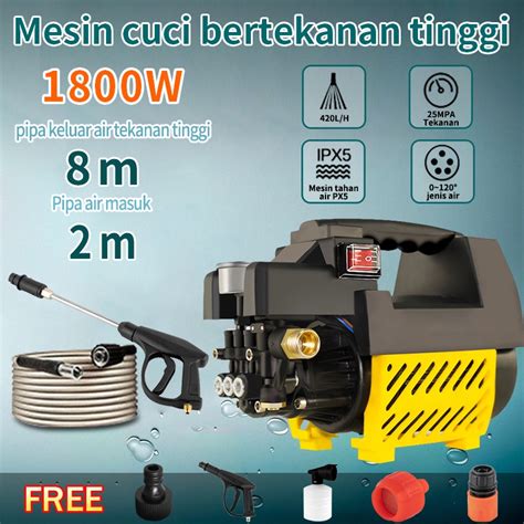 Jual Pressure Washer Alat Steam Cuci Motor Mobil Mesin Cuci Mobil