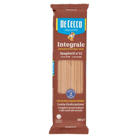 De Cecco Integrale Spaghetti N G Carrefour