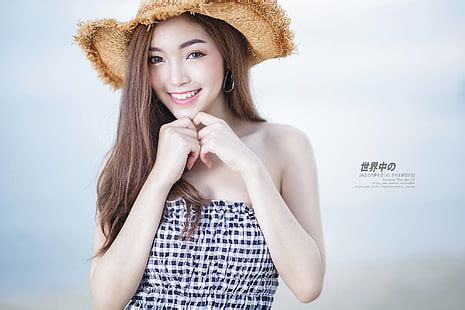 HD Wallpaper Pichana Yoosuk Model Asian Thai Cup E Brunette