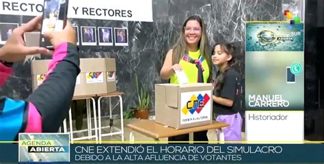 Simulacro Electoral En Venezuela Reafirma Defensa Ciudadana De La