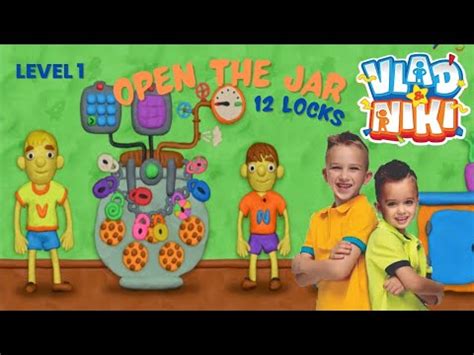 Vlad And Niki Locks Level Walkthrough Help Them Open A Jar Of