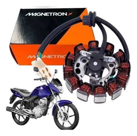 Estator Honda Cg Titan Fan Original Magnetron Frete Gr Tis