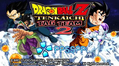 Dragon Ball Z Tenkaichi Tag Team 2 PPSSPP DBZ TTT MOD PSP YNTT