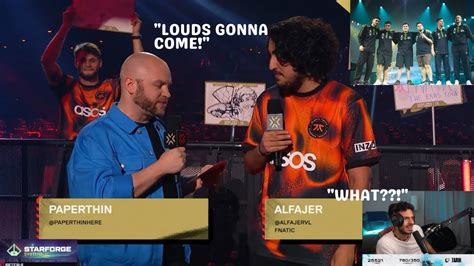 Tarik Reacts To Fnatic Alfajer Post Match Interview YouTube