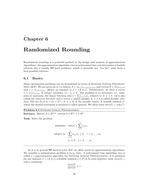 6 randomized rounding
