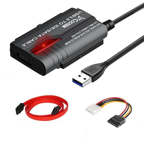 ADAPTADOR PC USB 3 0 A SATA IDE HDD CD DVD Starware