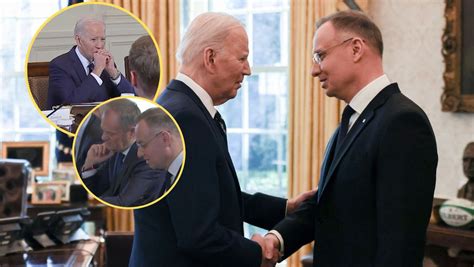 Andrzej Duda i Donald Tusk u Joe Bidena Ekspert sygnały lekceważenia