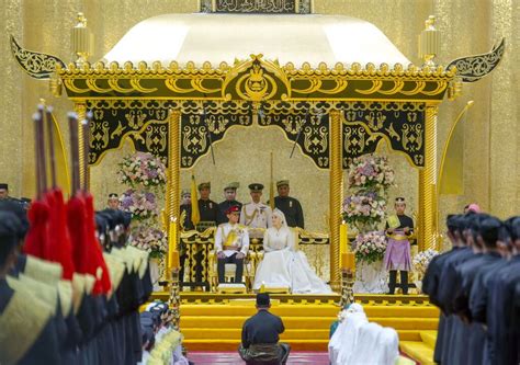 El pequeño y rico sultanato de Brunéi celebra por todo lo alto la boda