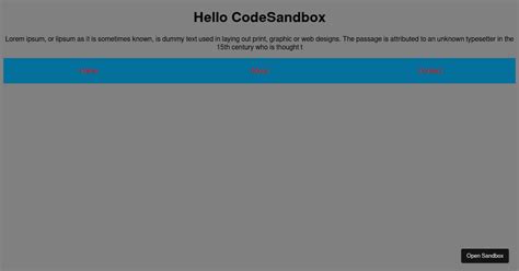 Scroll To Top Issue Fix Codesandbox
