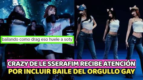 ADELANTO DE CRAZY DE LE SSERAFIM ATRAE ELOGIOS POR INCLUIR BAILE DEL