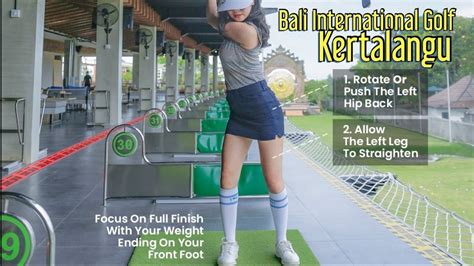 Bali International Golf Drive Kertalangu Youtube