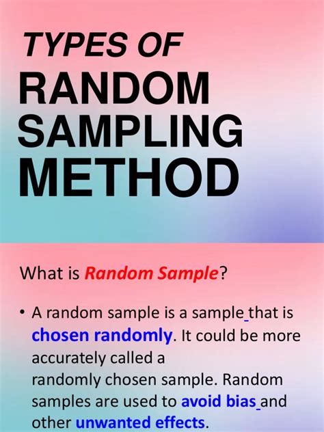 simple random sampling pdf stratified sampling sampling statistics