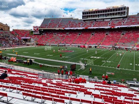 Camp Randall Stadium Detailed Seating Chart Elcho Table
