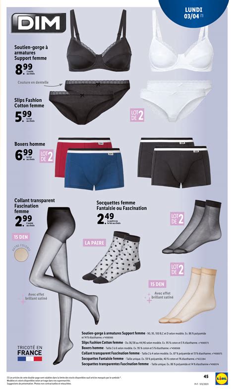 Catalogue LIDL Arrivage De La Semaine 29 Mars Au 4 Avril 2023