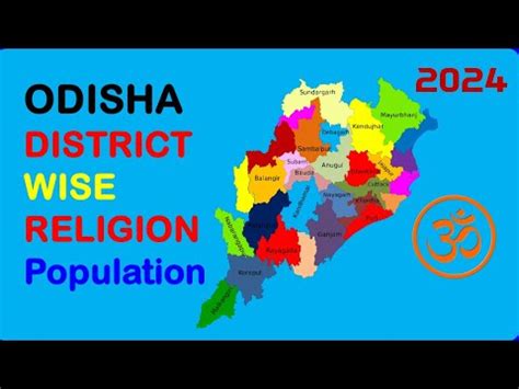 Odisha District Wise Religion Population Main Religion In Odisha