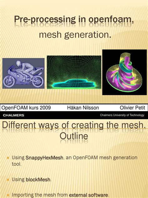 openfoam mesh generation pdf areas of computer science computing