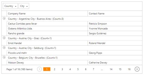 Group Data ASP NET Web Forms Controls DevExpress Documentation