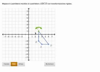 Ejemplo sobre cómo mapear una figura Khan Academy en Español