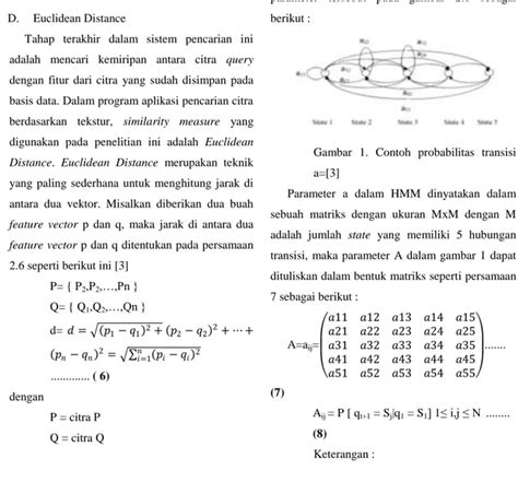 perbandingan metode principal component analysis pca dengan metode hidden markov model hmm
