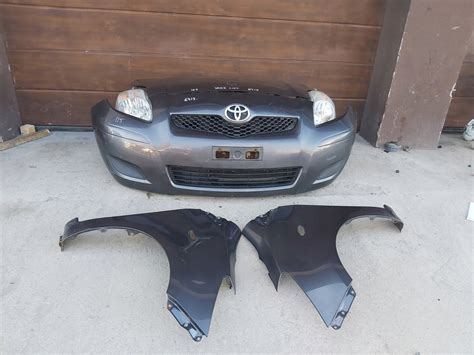 Toyota Yaris II LIFT Kompletny przód zderzak maska YARIS II LIFT PRZÓD