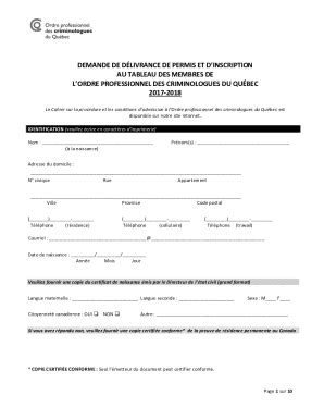 Remplissable En Ligne DEMANDE DE DLIVRANCE DE PERMIS ET DINSCRIPTION