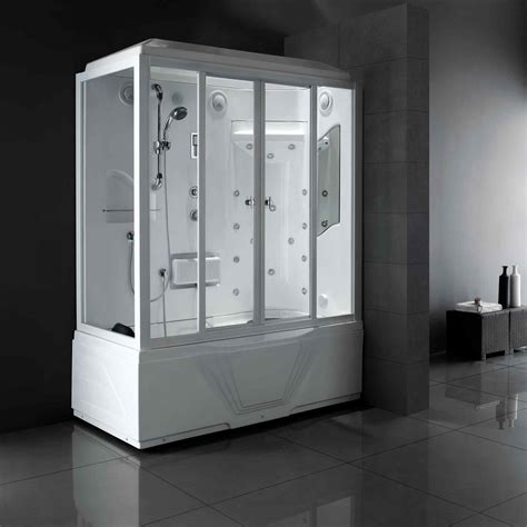 Aquapeutics Aspen Steam Shower Whirlpool Tub Combo 46 OFF