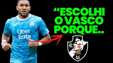PAYET DIZ PORQUE ESCOLHEU O VASCO ESTREIA DE PAYET COLETIVA PAYET