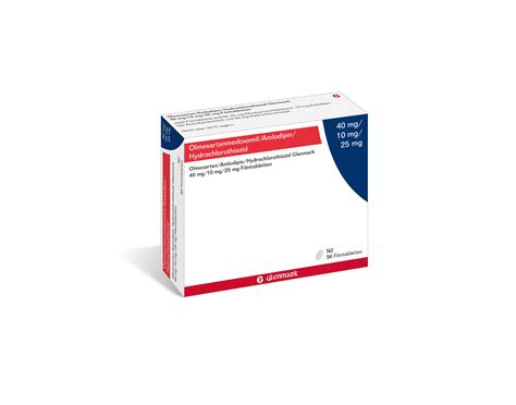 Olmesartan Amlodipin Hydrochlorothiazid Glenmark Filmtabletten