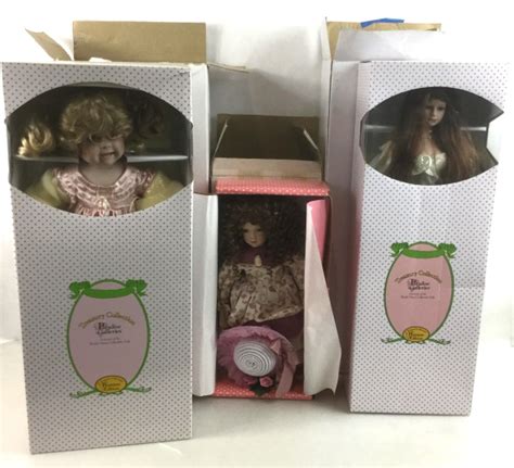 Lot 3 Paradise Galleries Collectible Porcelain Dolls