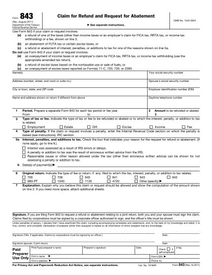 Form Pdf Fillable Printable Forms Free Online