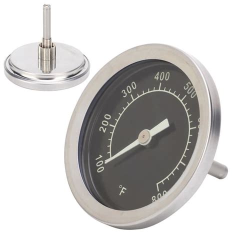 EJ life thermomètre pour barbecue TSBX59 IP55 100800 Acier Inoxydable