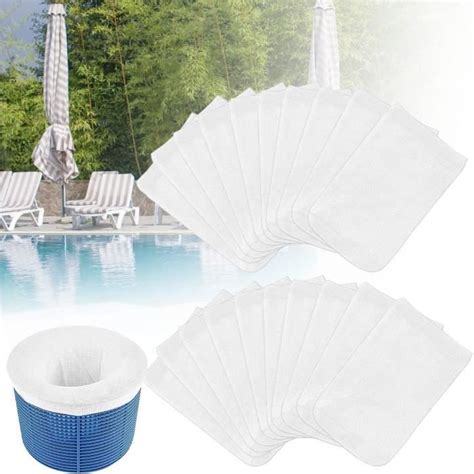 Pool Skimmer Socks 12Pcs Chaussettes De Skimmer De Piscine Piscine